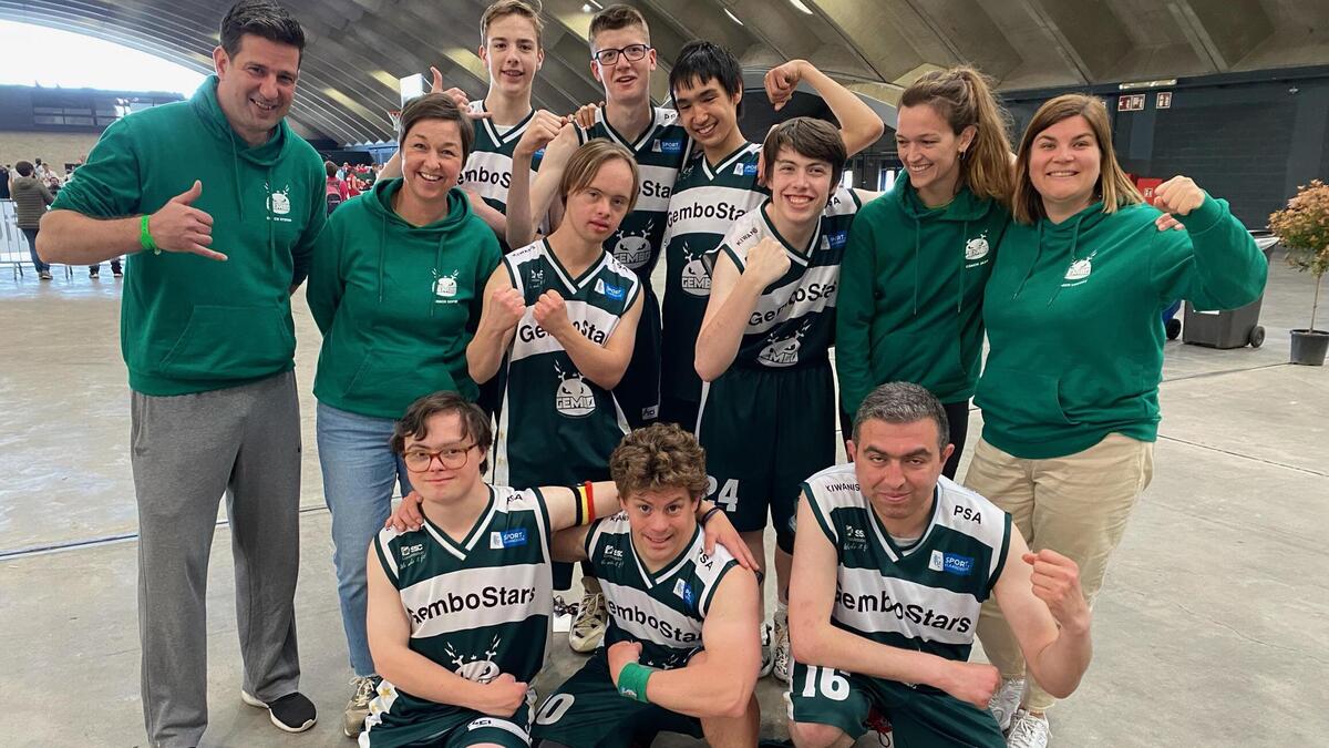 Basket op de Special Olympics: iedereen moet verplicht spelen | GVA